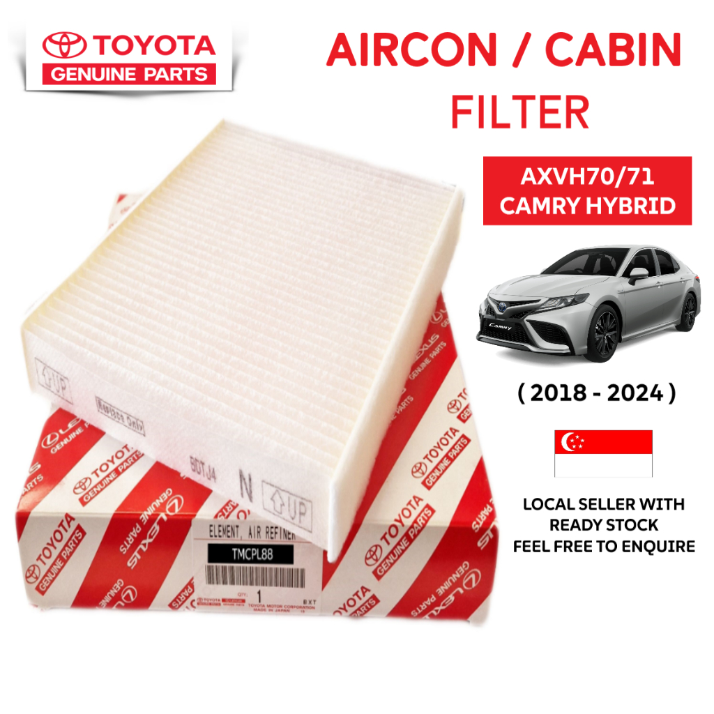 TOYOTA CAMRY HYBRID 2.5L ( AXVH70 AXVH71 ) CABIN / AIRCON FILTER ...