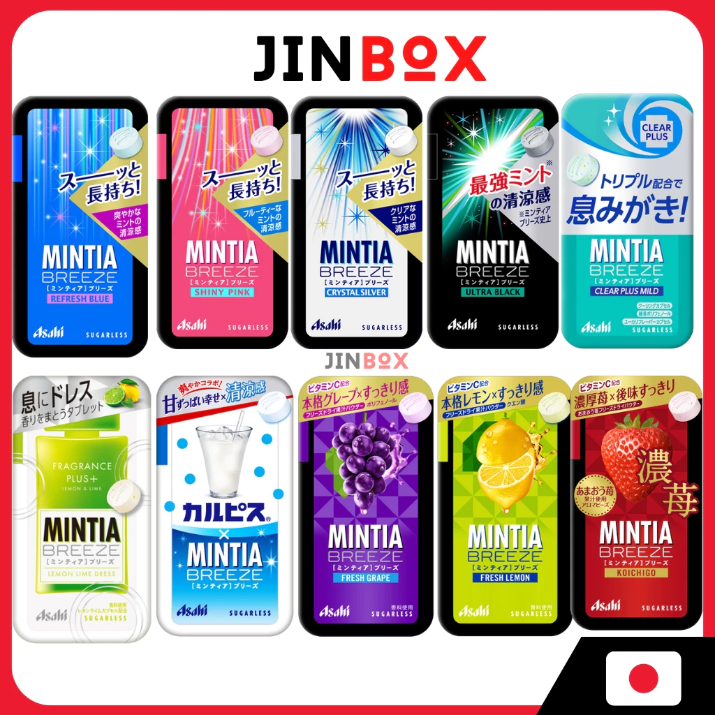 Asahi Group Foods Mintia Breeze (30 tablets) Sugarless | Shopee Singapore