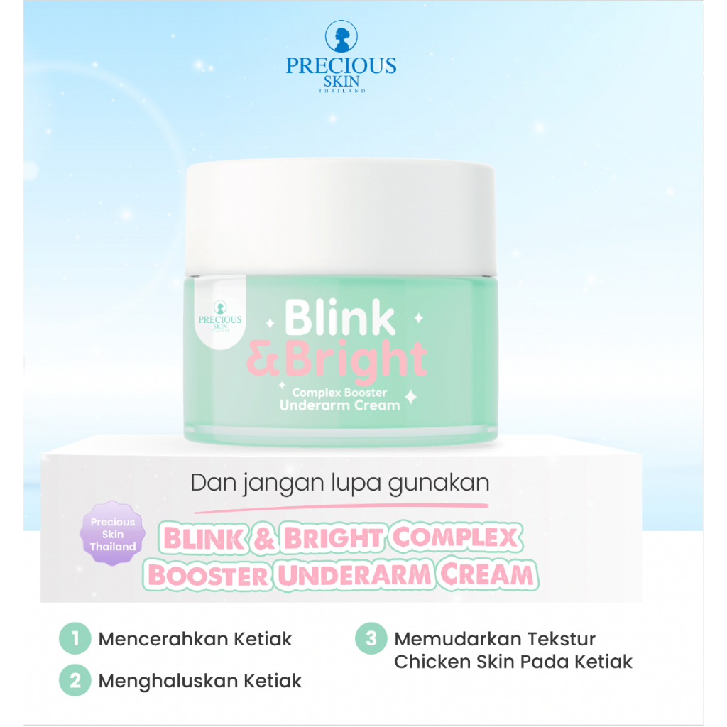 [SG SELLER] PRECIOUS SKIN BLINK & BRIGHT COMPLEX BOOSTER UNDERARM CREAM ...