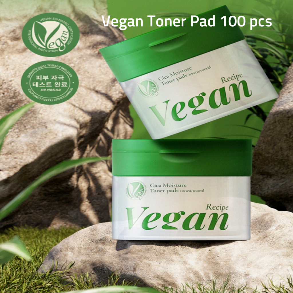 Oliveyoung pick O21 vegan skincare toner pad 100pcs cica moisture toner ...