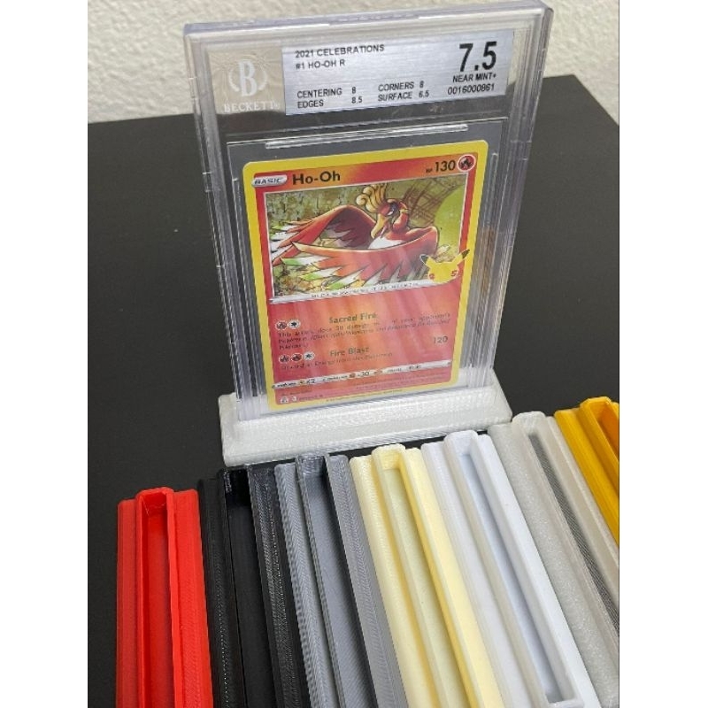 BGS Graded Card Display Stand (Stand only) Pokemon, Sports etc Beckett ...