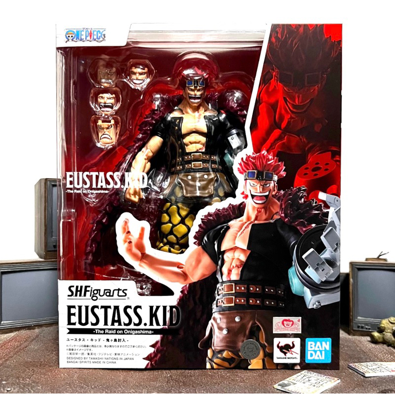 Bandai S.H. Figuarts SH SHF One Piece Eustass Kid (The Raid on ...
