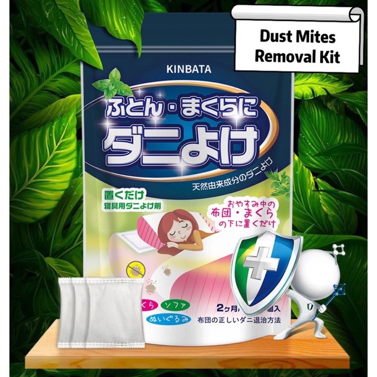 Japan 10 x Sachets Dust Mites Herbal Repellant Removal Sachet Kit ...