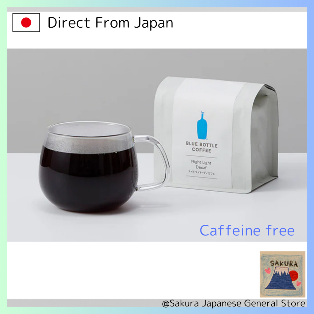 Blue Bottle Coffee Whole Bean Night Light Decaf 200g (x 1) Caffeine ...
