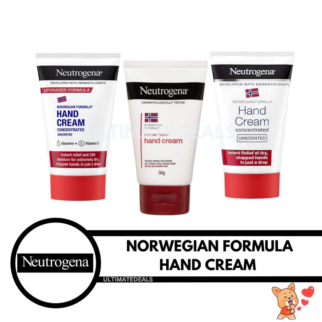 Neutrogena® Hand Cream Fragrance Free - Intense Repair / Concentrated ...