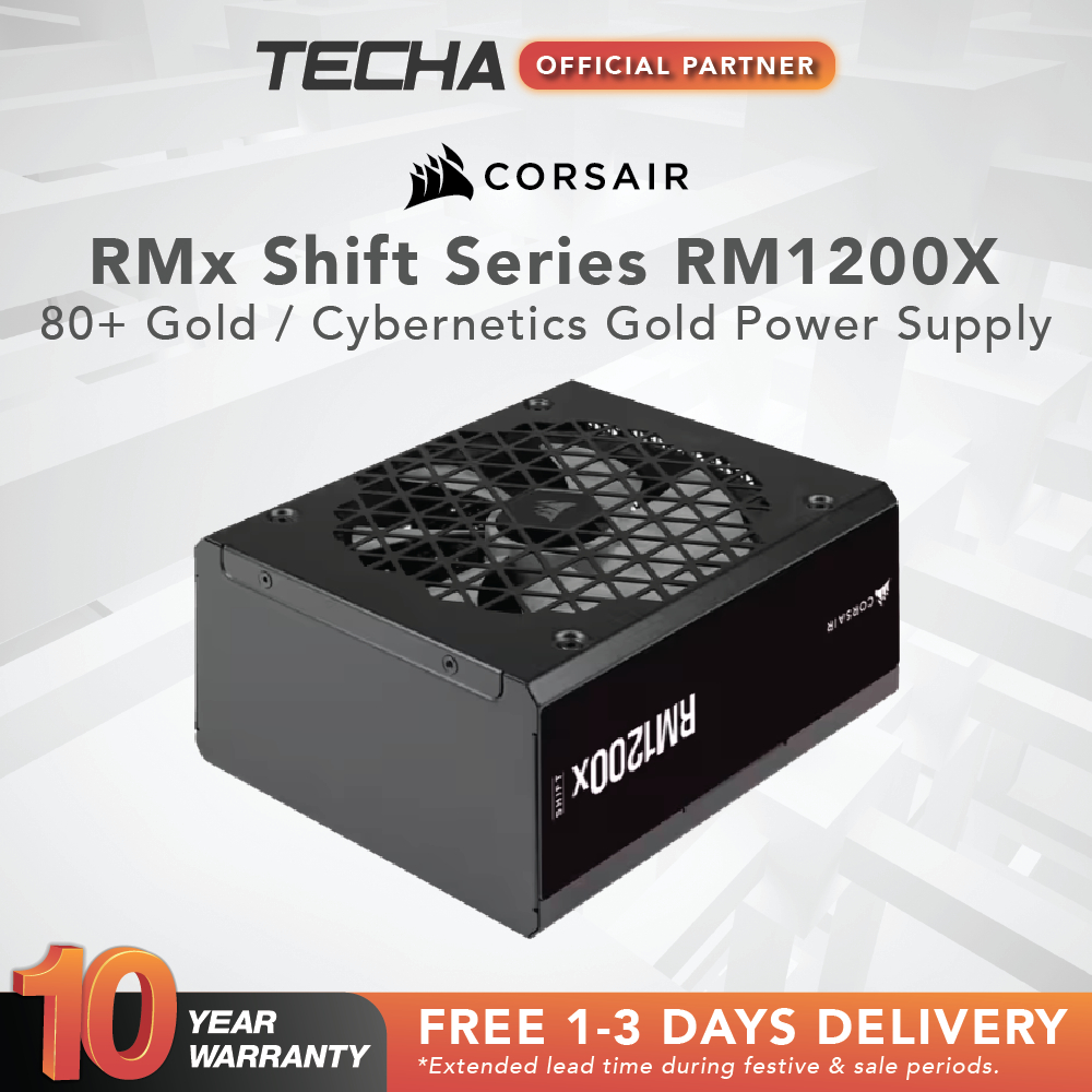 [FAST SHIP] Corsair RM1200X / RM1000X / RM850X RMx Shift Series | 80 ...