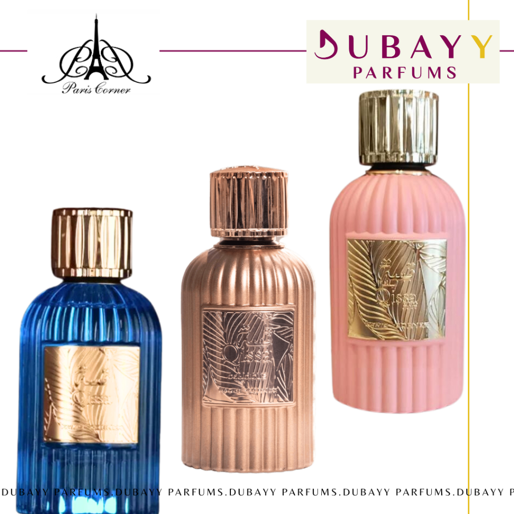[FREE 8ML PERFUME] QISSA PINK/DELICIOUS/BLUE BY PARIS CORNER 100ML EDP ...