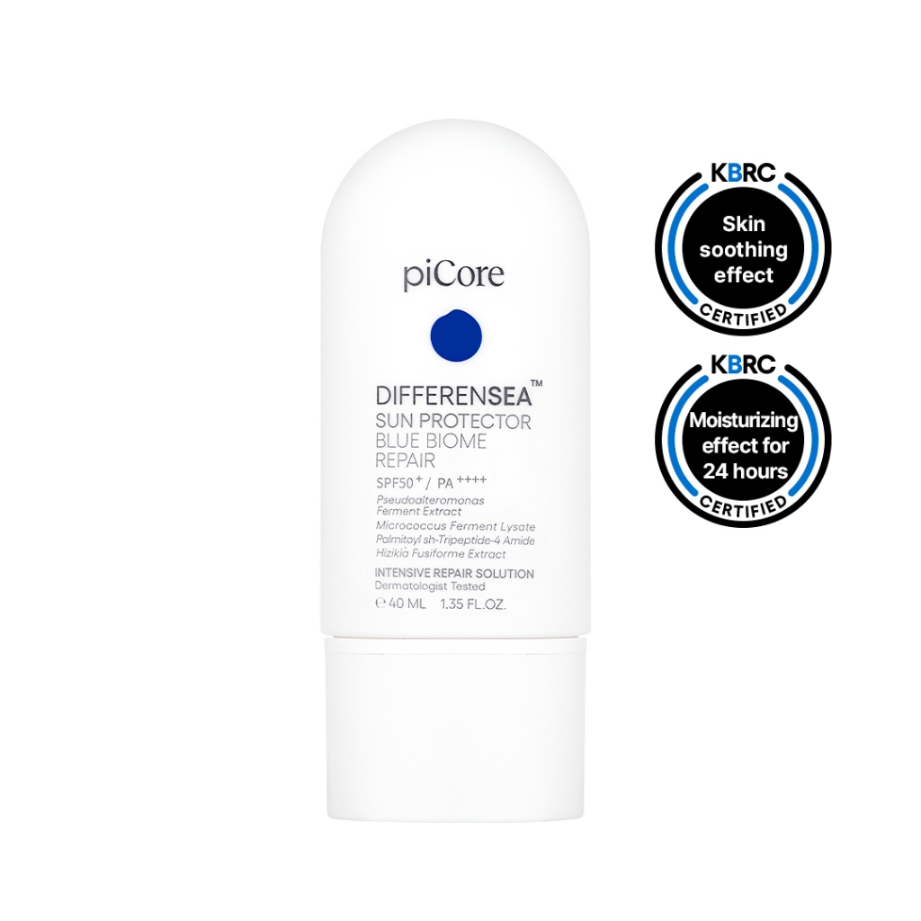 piCore DIFFERENSEA Sun Protector Blue Biome Repair | Shopee Singapore