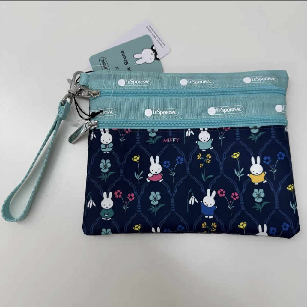 LeSportsac Miffy Design Water-resistant Wristlet Pouch Handphone Bag ...