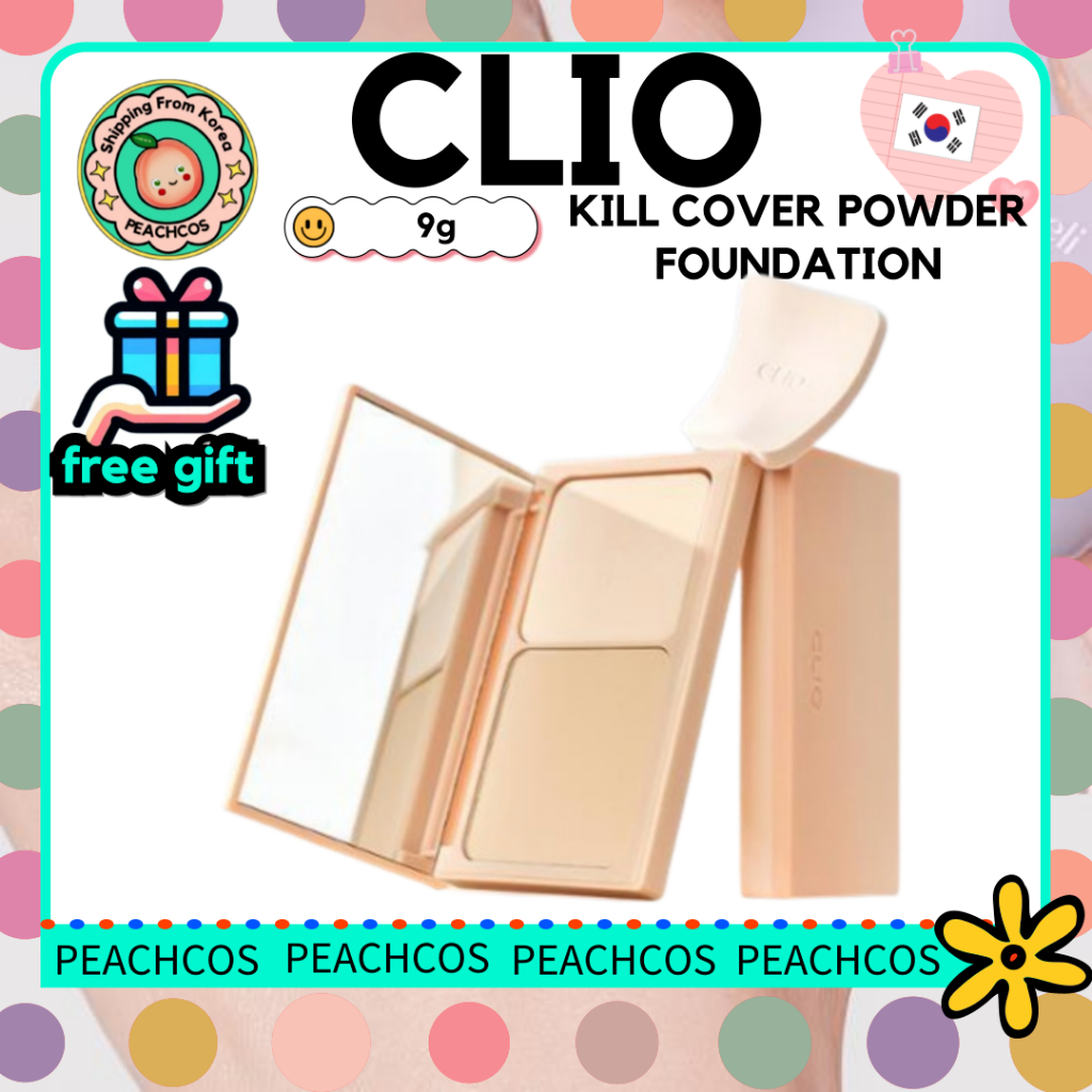 ️[CLIO] KILL COVER POWDER FOUNDATION 9g | Shopee Singapore