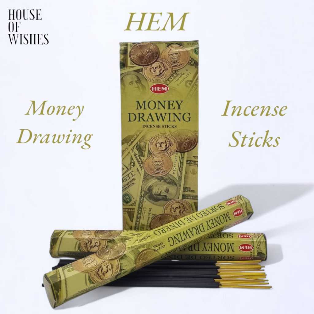 HEM - Money Drawing Incense Sticks (20 Sticks Per Box) | Shopee Singapore