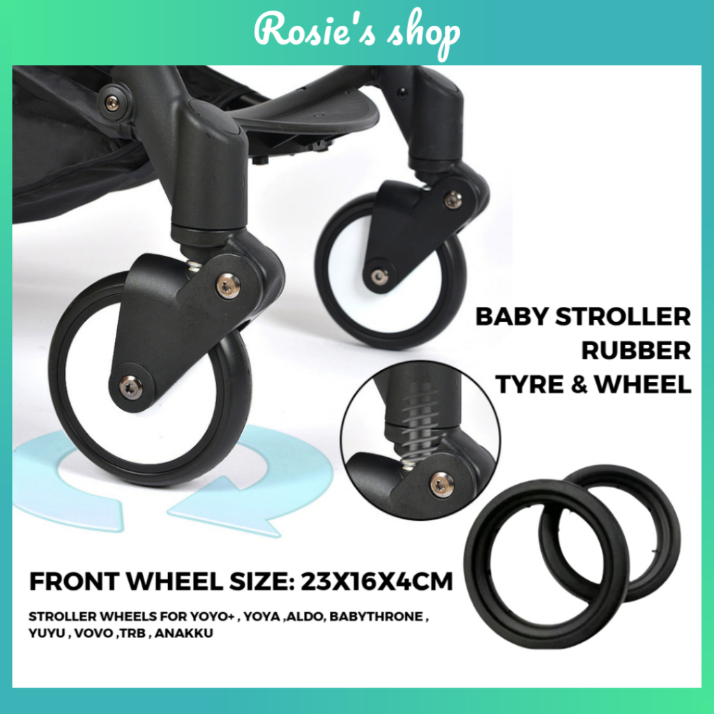 【Ready Stock】Stroller Accessories Stroller Wheel TRB, YOYO, YOYA, VOVO ...