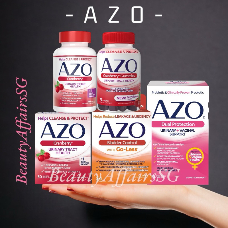 ⚜️ AZO ⚜️ Cranberry Urinary Tract Health / Bladder Control / Urinary ...