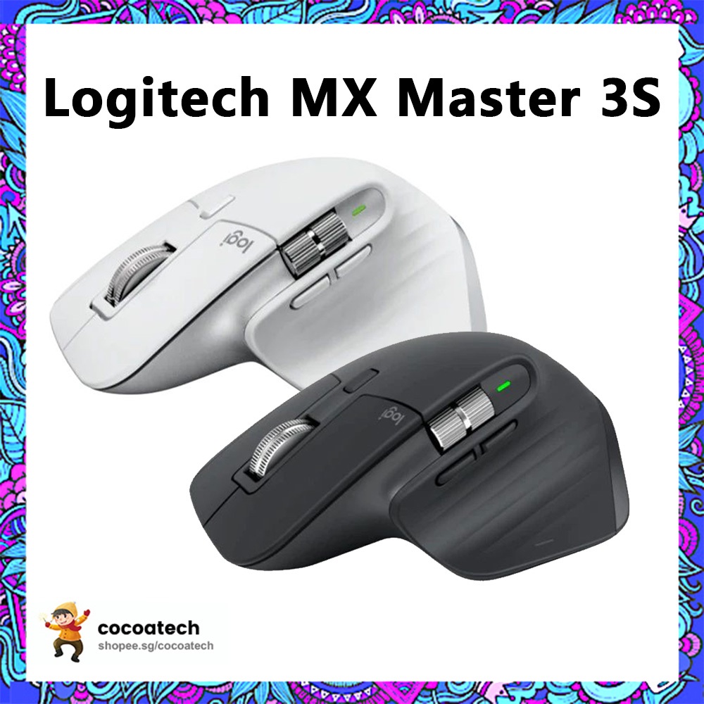 [Ready Stock] Logitech MX Master 3S Wireless Bluetooth Mouse Ultra-Fast ...