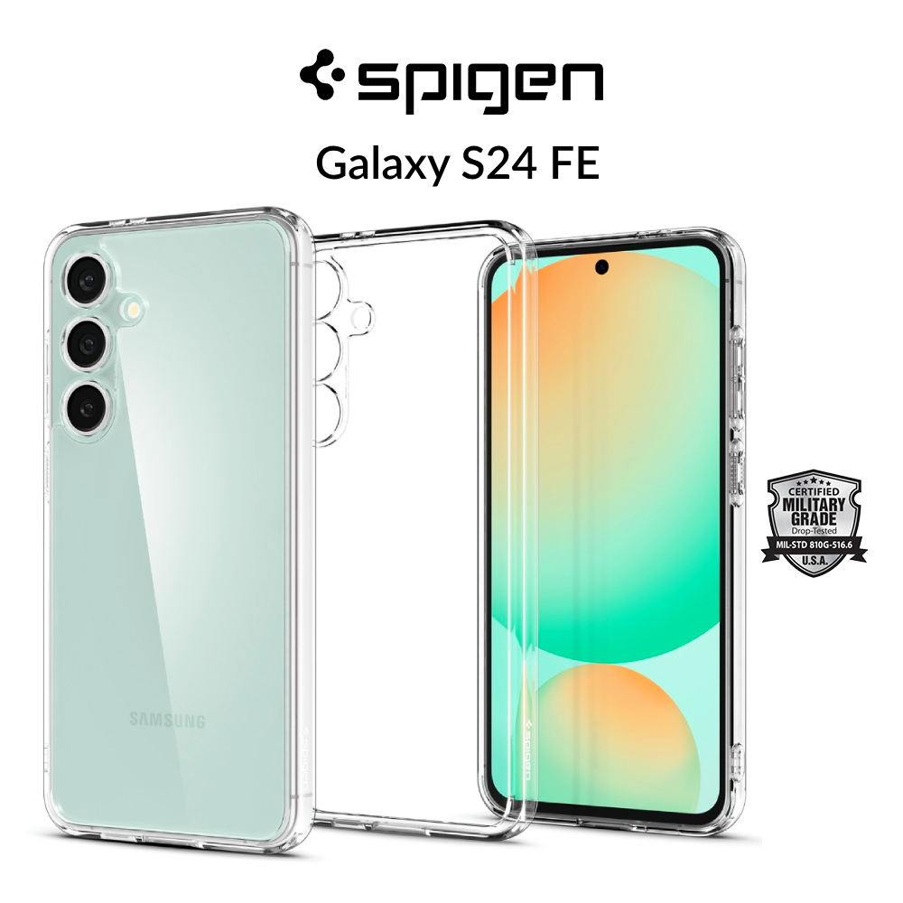 Spigen Samsung S24 FE Case Ultra Hybrid Samsung S24 Fe Casing Mil-Grade ...