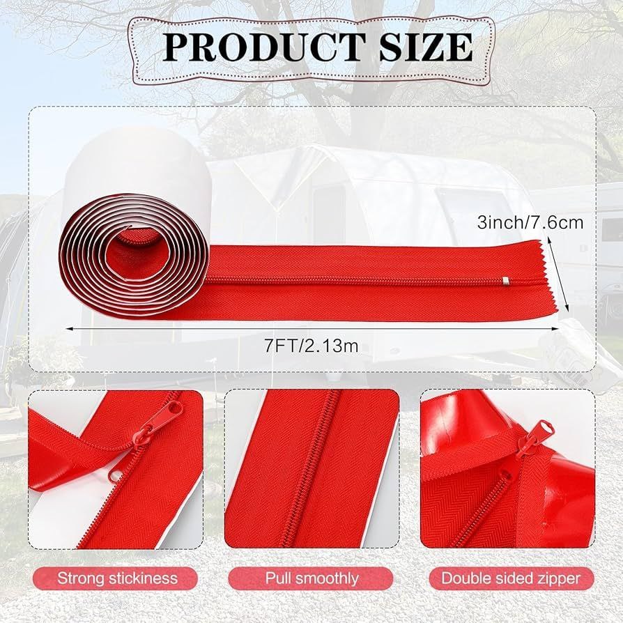 [SG stock] Heavy Duty HIP Dust Barrier Zipper (2pcs) | Shopee Singapore