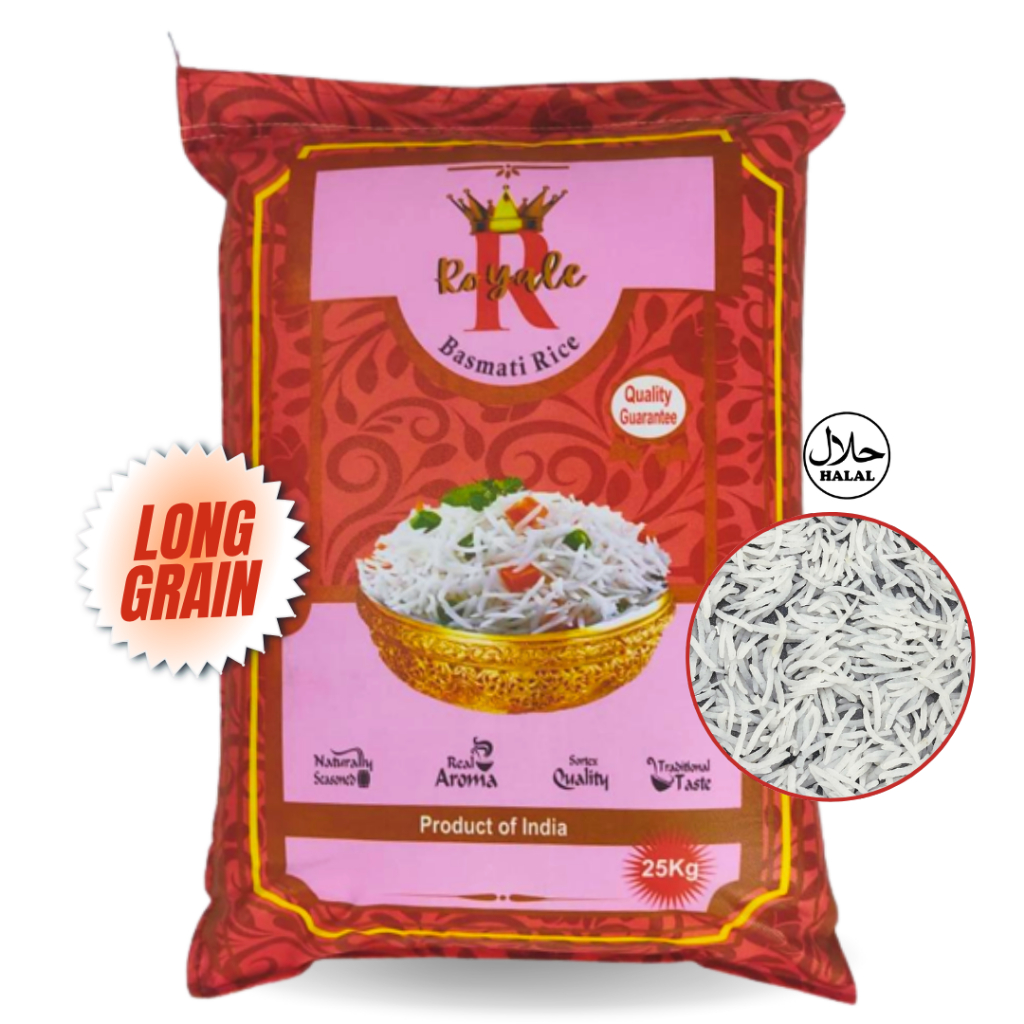 ROYALE BASMATI RICE 25KG | Shopee Singapore