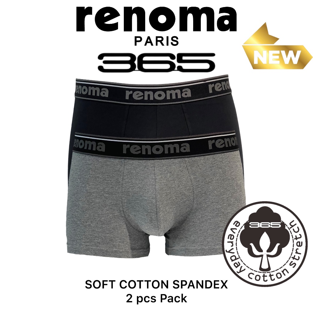 Renoma 365 Trunks ( 2 in 1) | Shopee Singapore