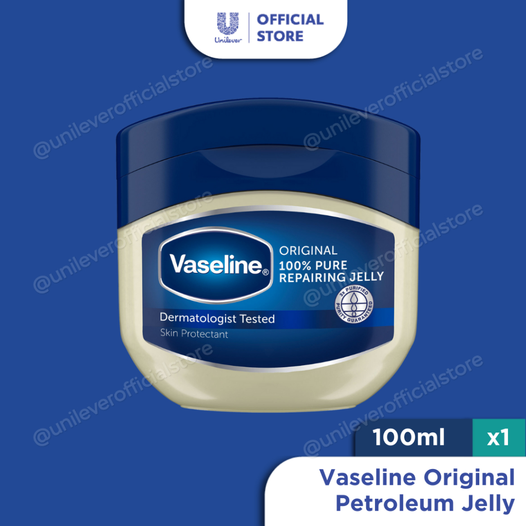 Vaseline Original Petroleum Jelly 100ml | Shopee Singapore