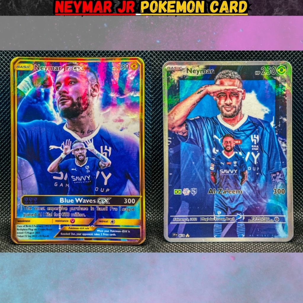 Neymar Jr. Pokemon Card | Shopee Singapore