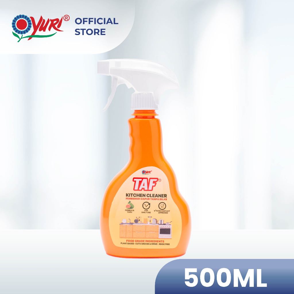 Yuri TAF Antibacterial Kitchen Cleaner Spray 500ml - Pomelo & Yuzu ...