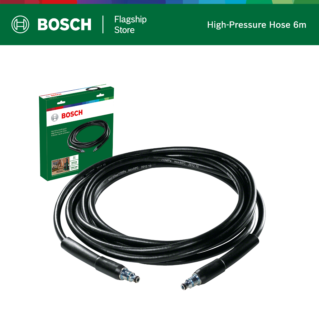 BOSCH High-Pressure Hose 6m | Replacement hose for EasyAquatak and ...