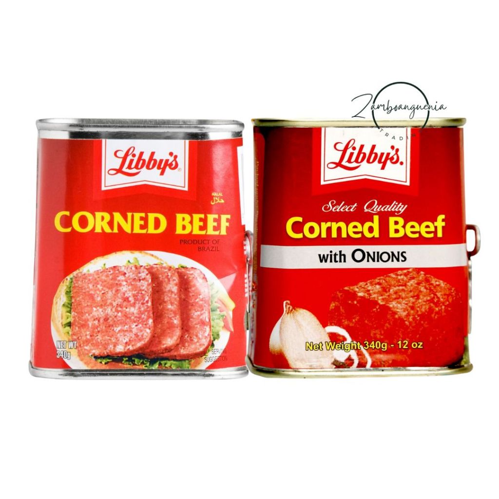 LIBBY's Corned Beef & Corned Beef with Onions (340g) [SG] | Shopee ...