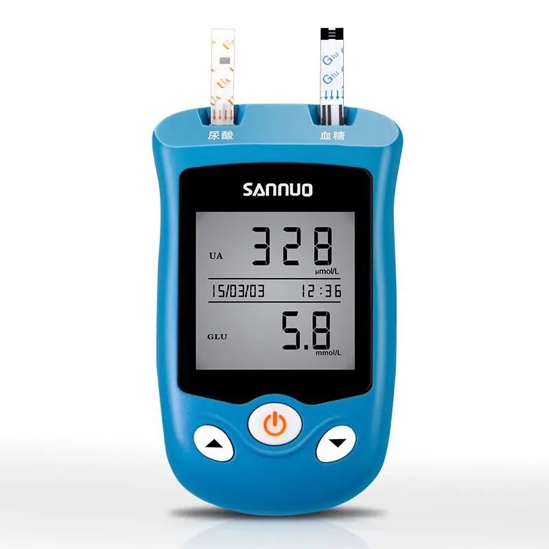 Sannuo EA-12 Electronic Blood Glucose And Uric Acid All-in-one Machine ...