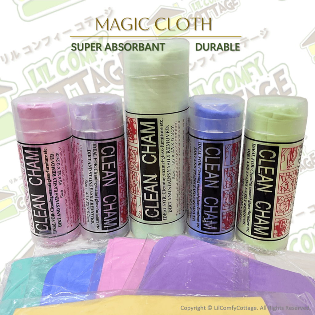 [SG STOCK] Magic Cloth Highly Absorbent Chamois towel Multi Purpose ...