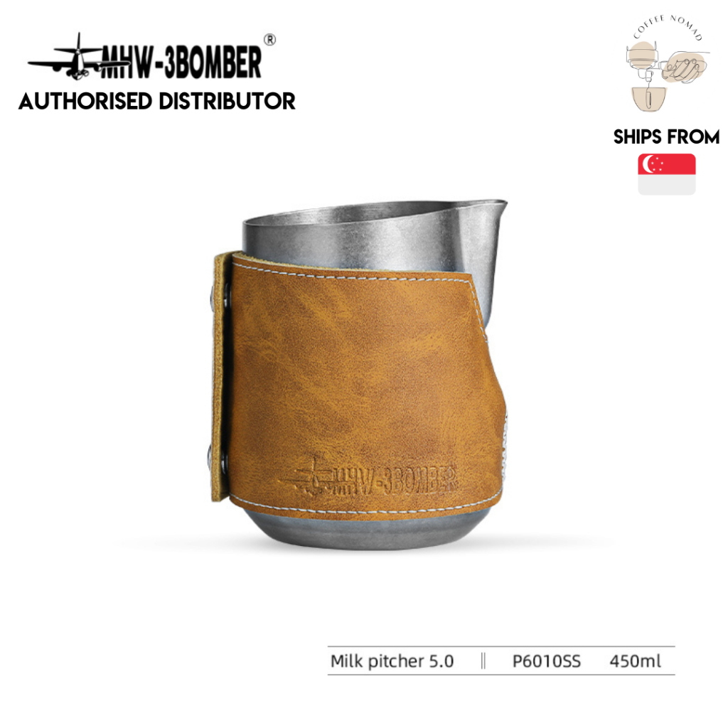 [SG Stock] MHW-3BOMBER Handleless Milk Pitcher 450ml | Shopee Singapore
