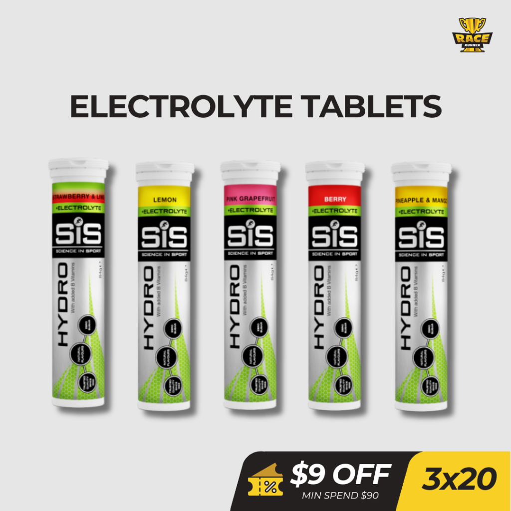 EXP 04/2026 Science In Sport (SiS) GO Hydro Electrolyte Tablets 3 Tubes ...