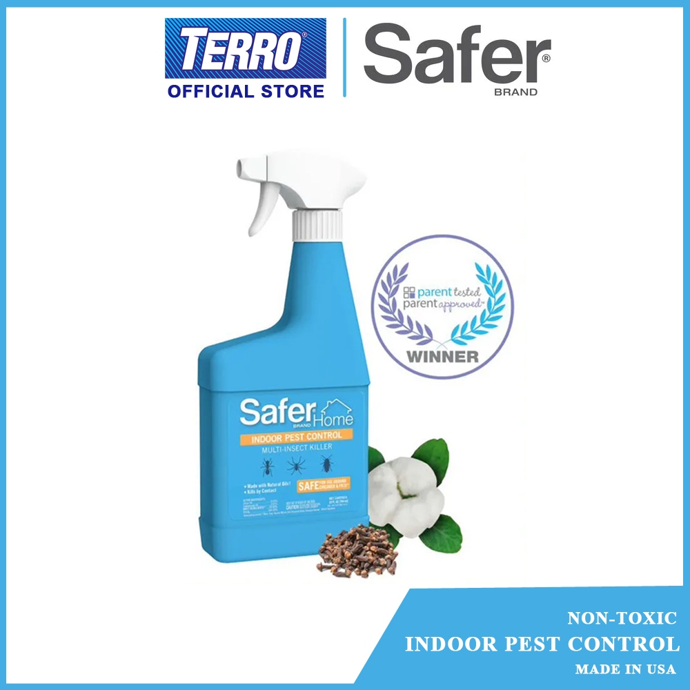 Safer Indoor Pest Control 24OZ/709ML (Safe For Use Around Children & Pets) | Shopee Singapore