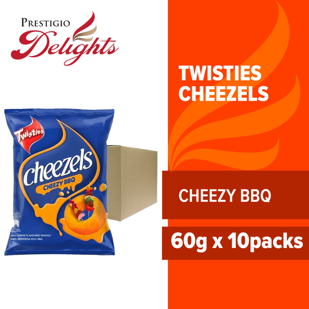 Twisties Cheezels Cheezy Bbq 60g x 10packs | Shopee Singapore