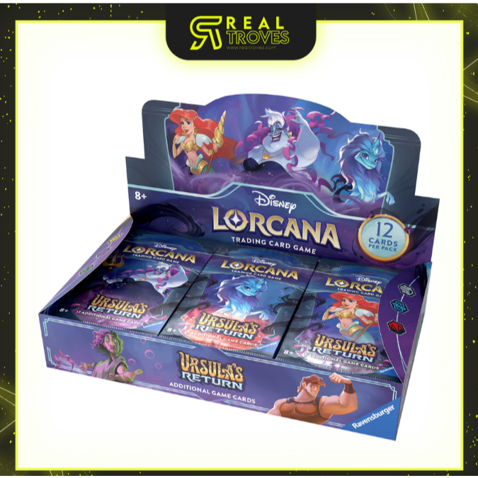 Lorcana LOR Booster Box (Ursula's Return) | Shopee Singapore