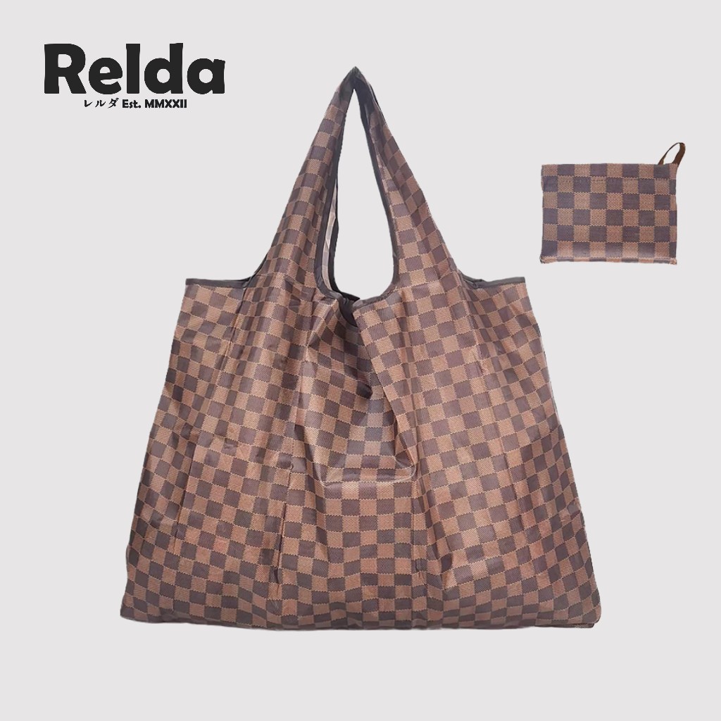 Foldable Shopping Tote Eco Reusable Shopping Sustainable Bag (Louis ...