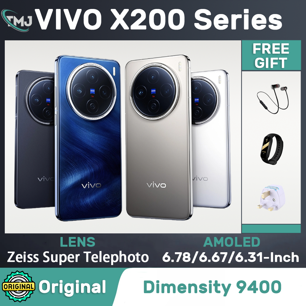 Vivo X200 Pro Dimensity 9400 8T LTPO AMOLED Zeiss 200MP APO Super ...