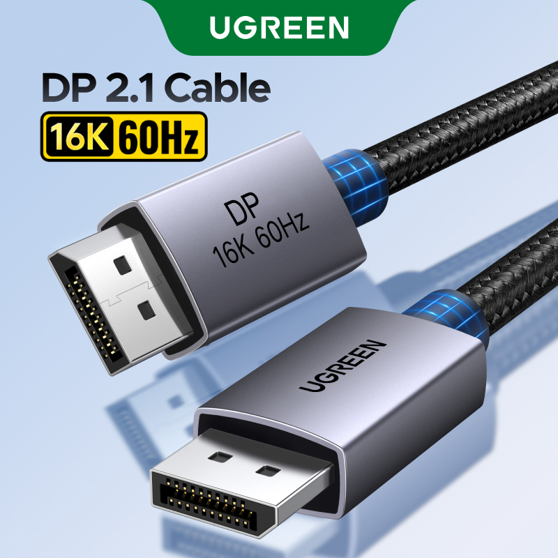 UGREEN 16K DisplayPort 2.1 Cable, VESA Certified DP 2.0 Cable DP to DP Cable Support 16K60Hz ...