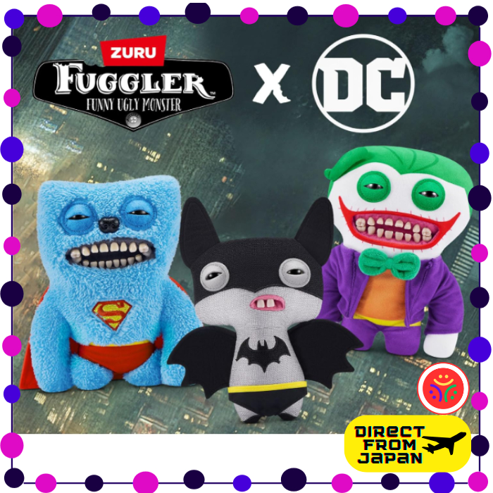 Fuggler DC Comics Series The Joker, Superman, Batman Plush Toy Genuine ...