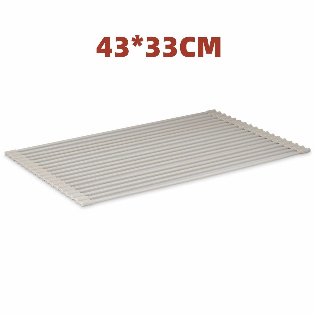 Modern Silicone Fold Dish Drying Rack Roll Up Dish Drying Rack Drainer ...