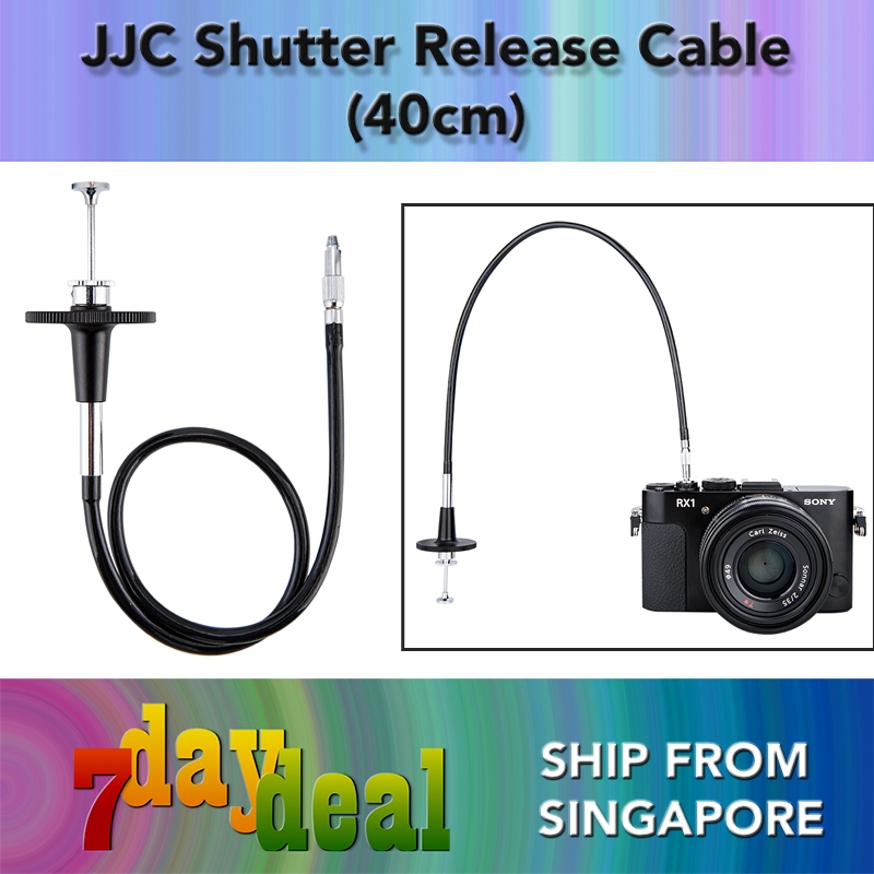 JJC Shutter Cable Release (40cm) | Shopee Singapore