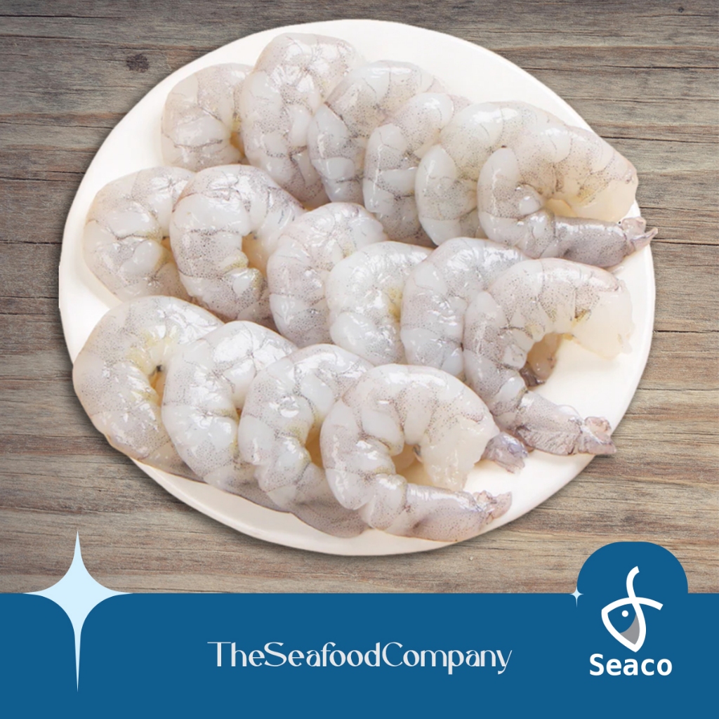 [SEACO] WHITE PRAWN MEAT PEELED (TAIL OFF) - 400g | Shopee Singapore
