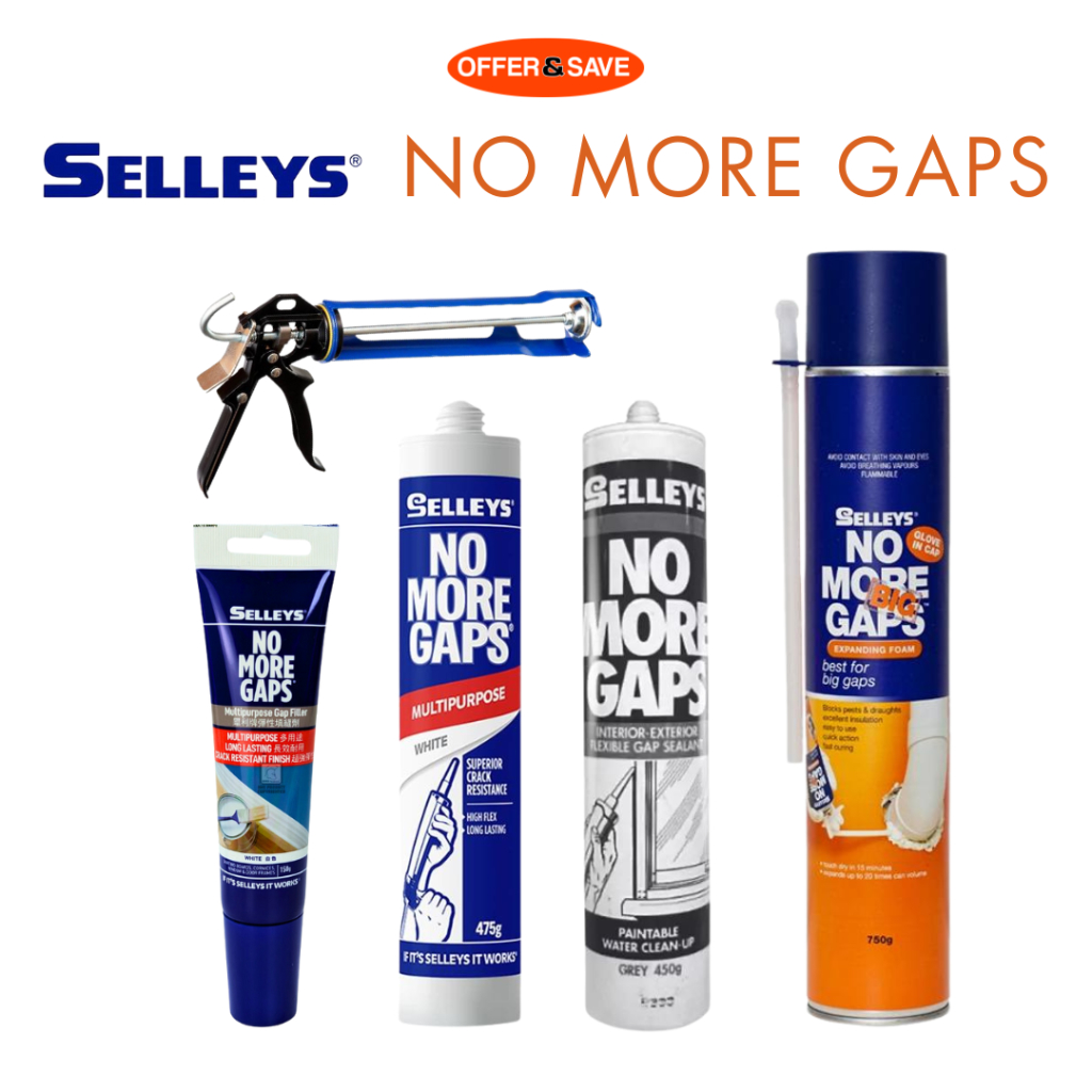 Selleys No More Gaps [ Multipurpose / Gap Filler / Interior-Exterior ...