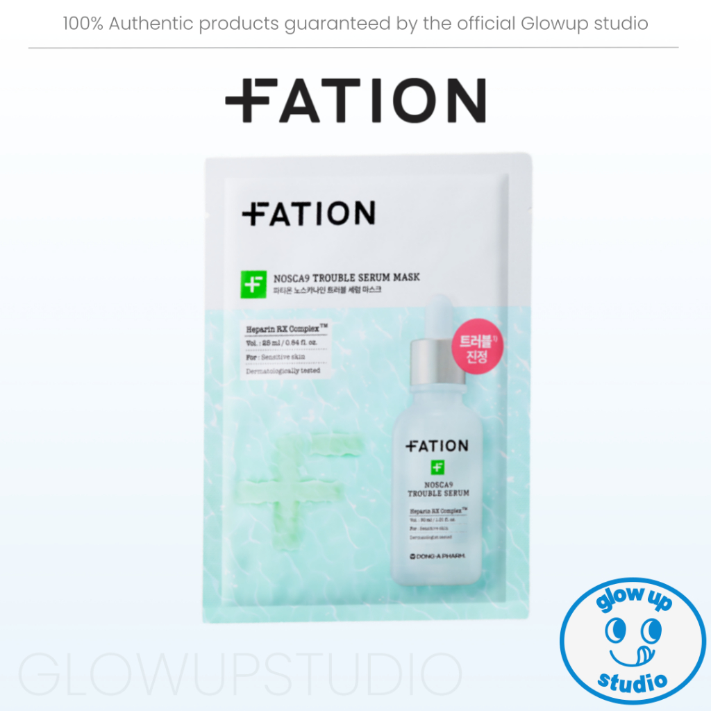 FATION Nosca9 Trouble Serum Mask (5EA/10EA) Trouble Soothing Mask ...