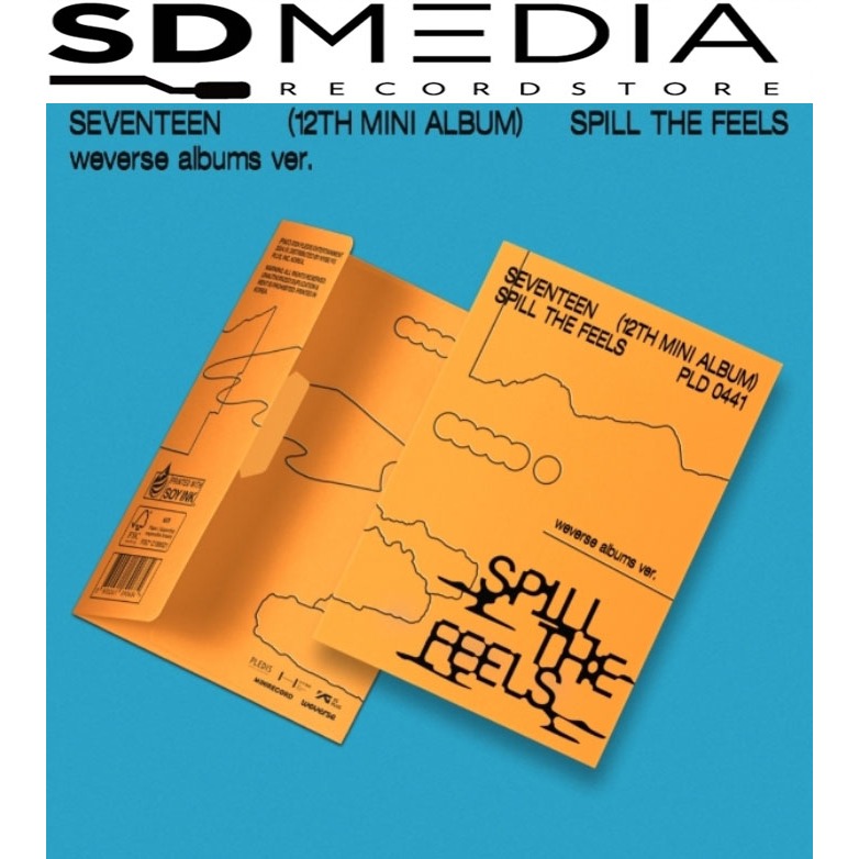 SEVENTEEN- SPILL THE FEELS 12th Mini Album Weverse Albums ver. | Shopee ...