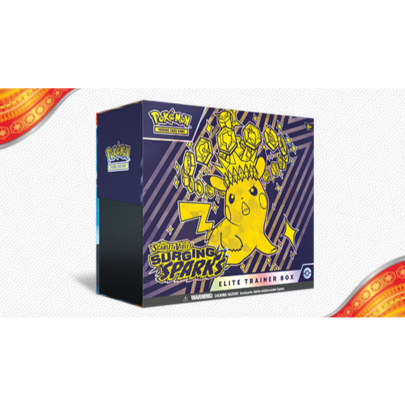 Pokemon SV 08 Surging Spark Elite Trainer Box | Shopee Singapore