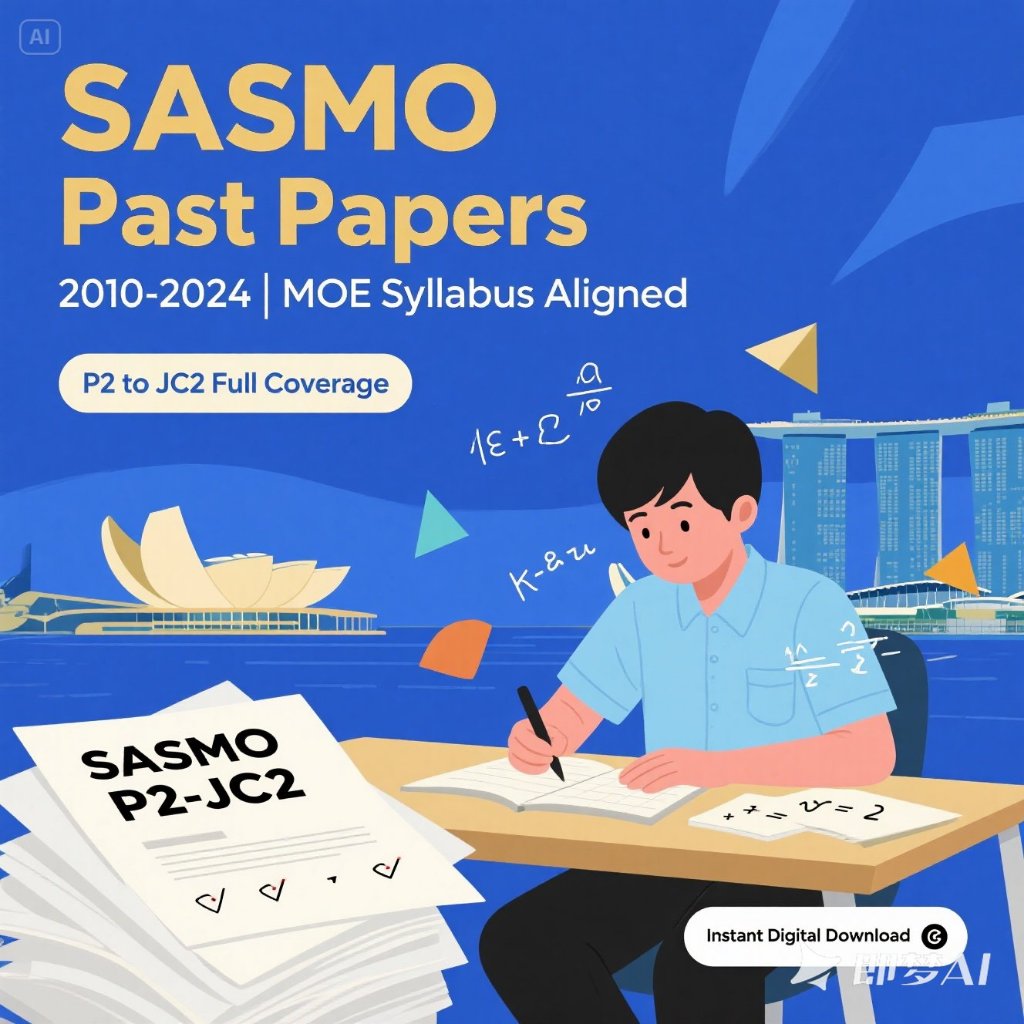 SASMO Math Competition Past Papers 2014-2024 with Answers ⚡ Grade 1-12 ...