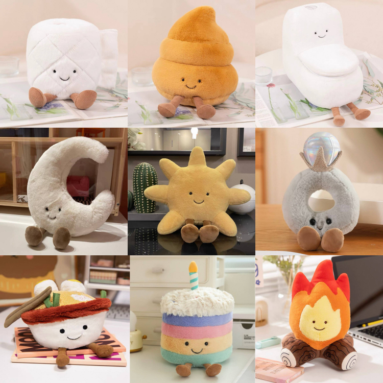 [SG Instocks] Toilet paper toilet bowl sun moon ramen fire jellycat ...