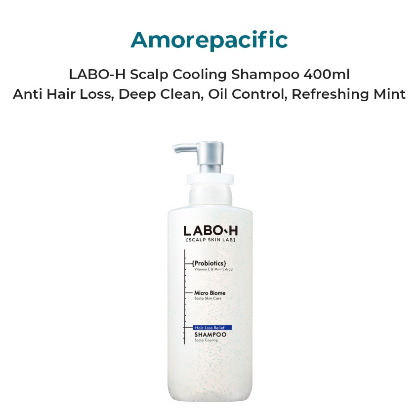 [Amorepacific] LABO-H Scalp Cooling Shampoo 400ml | Anti Hair Loss ...