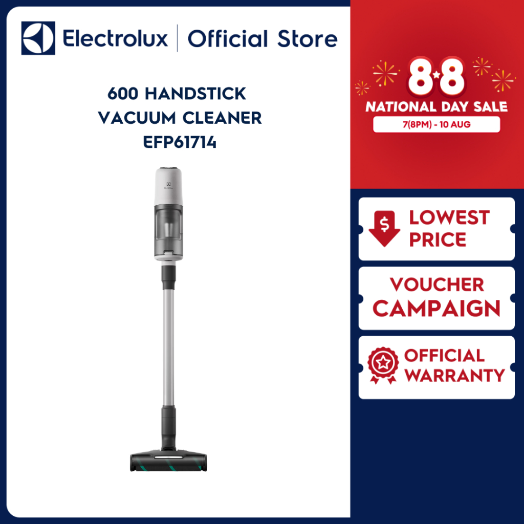Electrolux EFP61714 600 Handstick Vacuum Cleaner with 2 Years Warranty ...