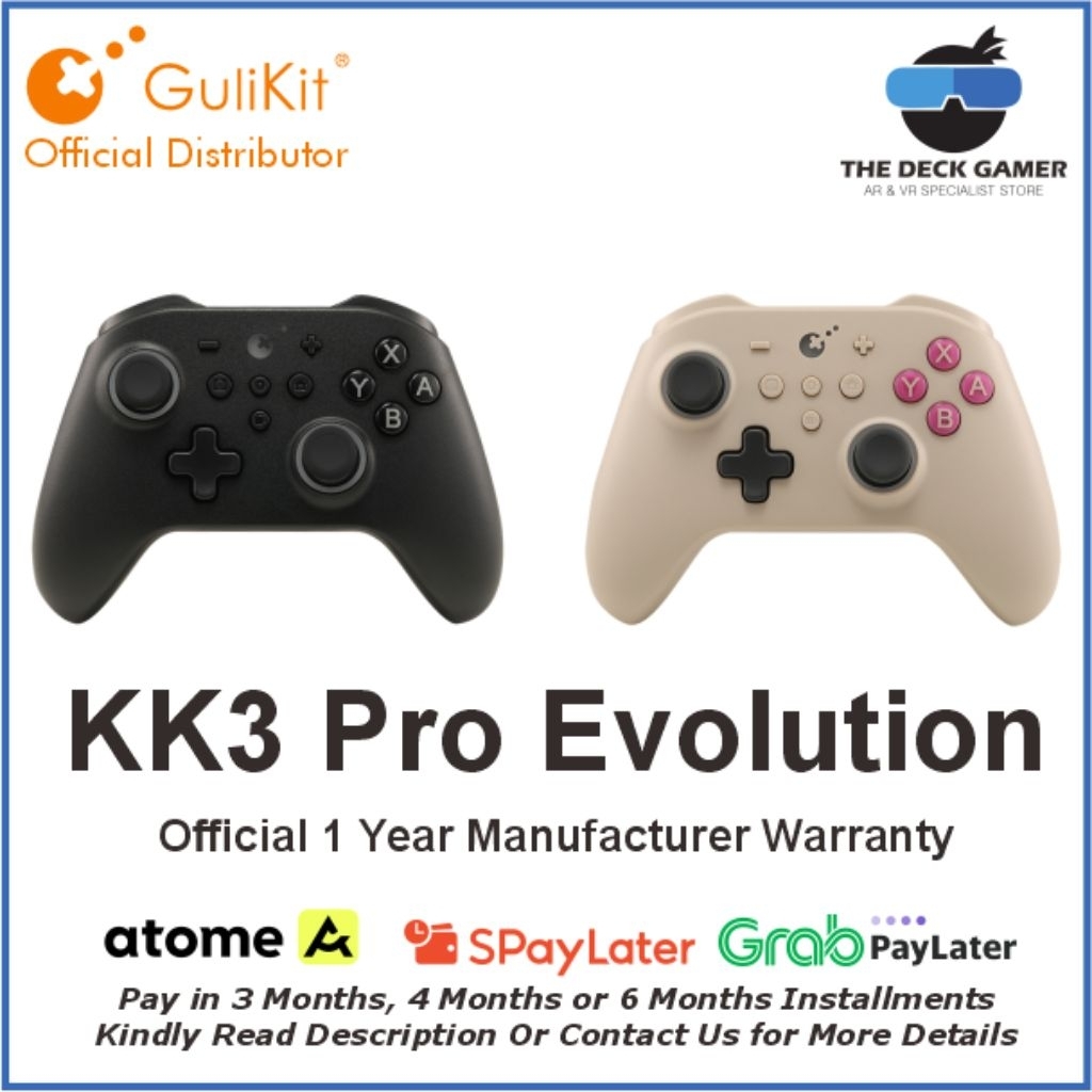 {🇸🇬 Distributor} Gulikit KK3 Pro Evolution Game Controller - Switch 2 ...